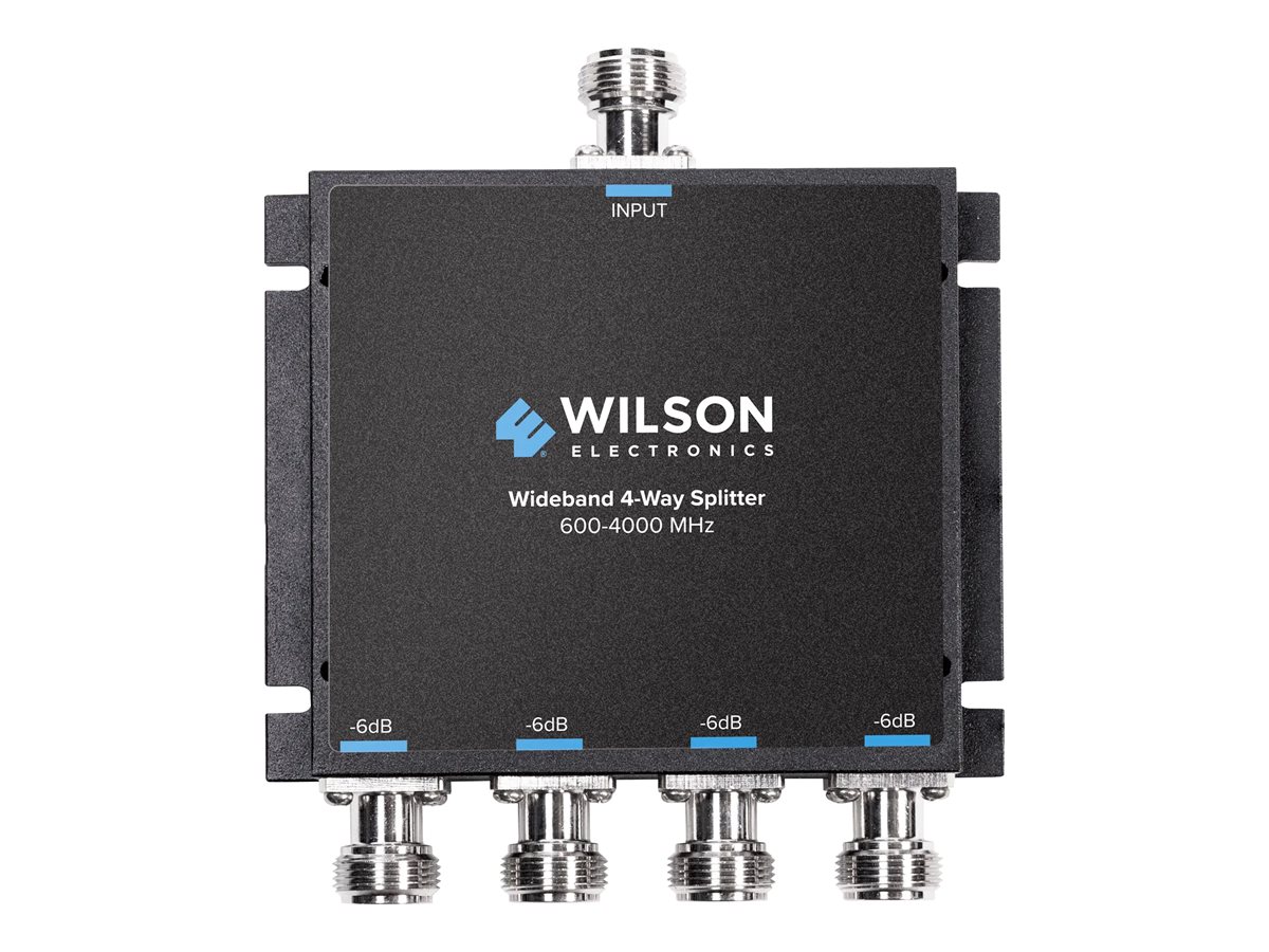 Wilson -6 dB 4-Way Splitter 600-4,000 MHz (50 Ohm) (859117)