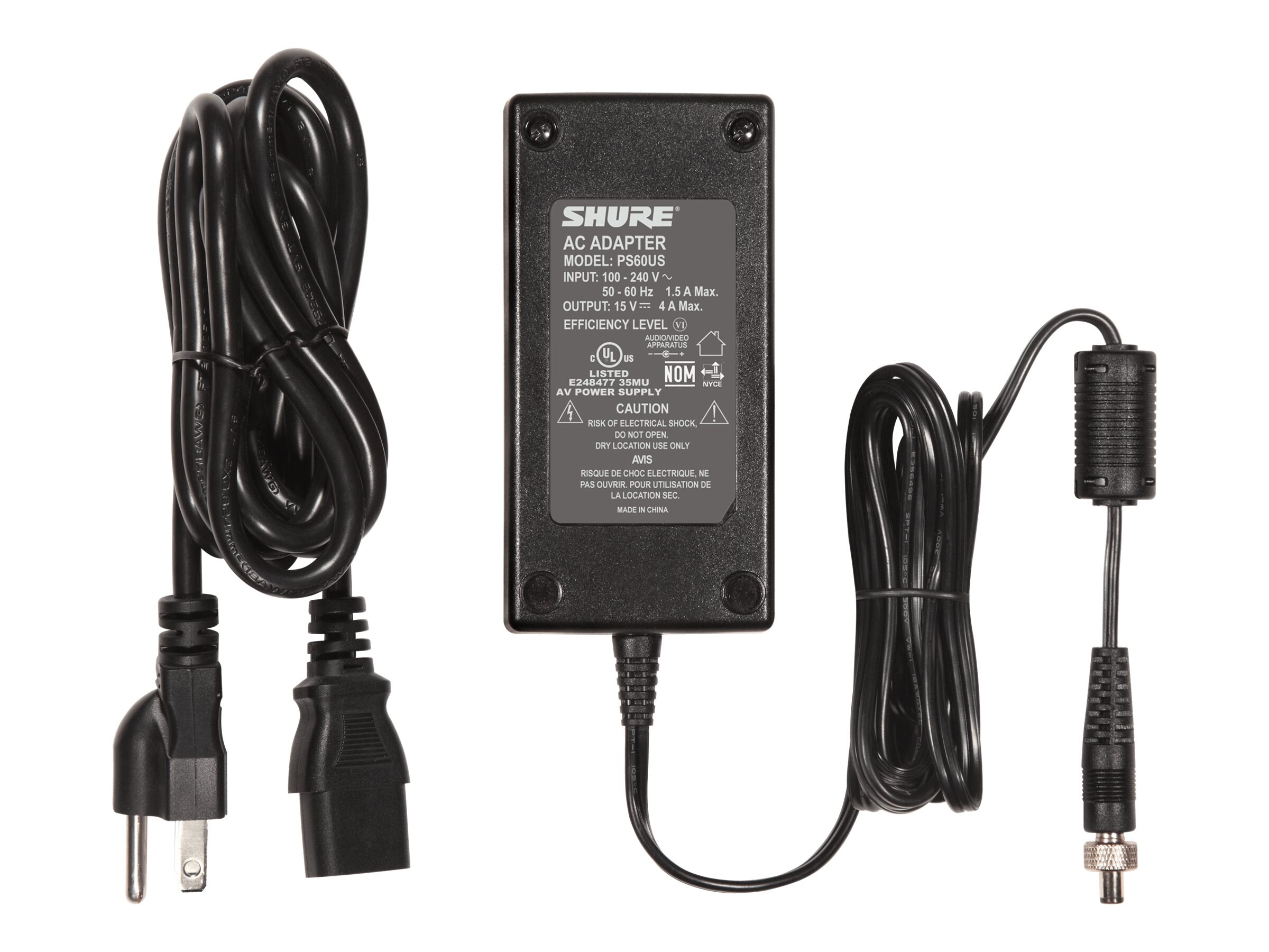 Shure Power Supply (PS60US)