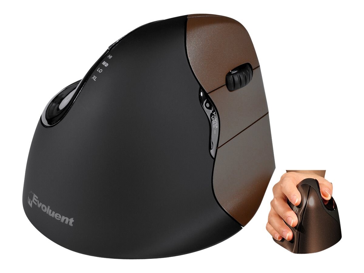 Keyovation Evoluent Vertical Mouse 4 Small Wireless Retail (VM4SW)
