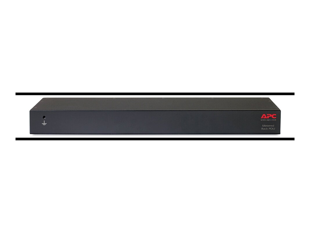 APC PDU Metered 1U Rackmount 100V 208V, C20 Input, 208V 230V (AP7821B)