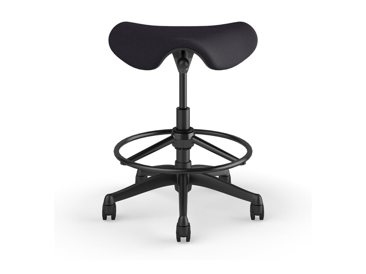 Humanscale FREEDOM SADDLE STOOL WITH DESK (F300GCF12FWKNSC)