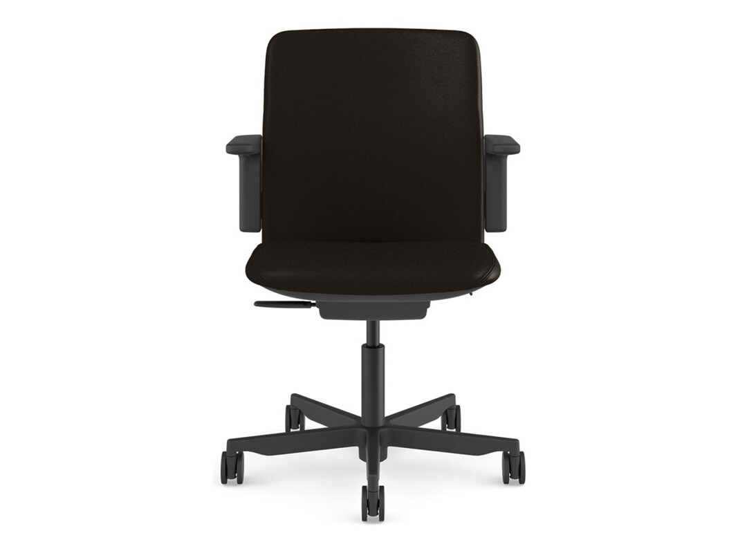 Humanscale Path Task Chair w Adjustable Duron Arms, Black ...