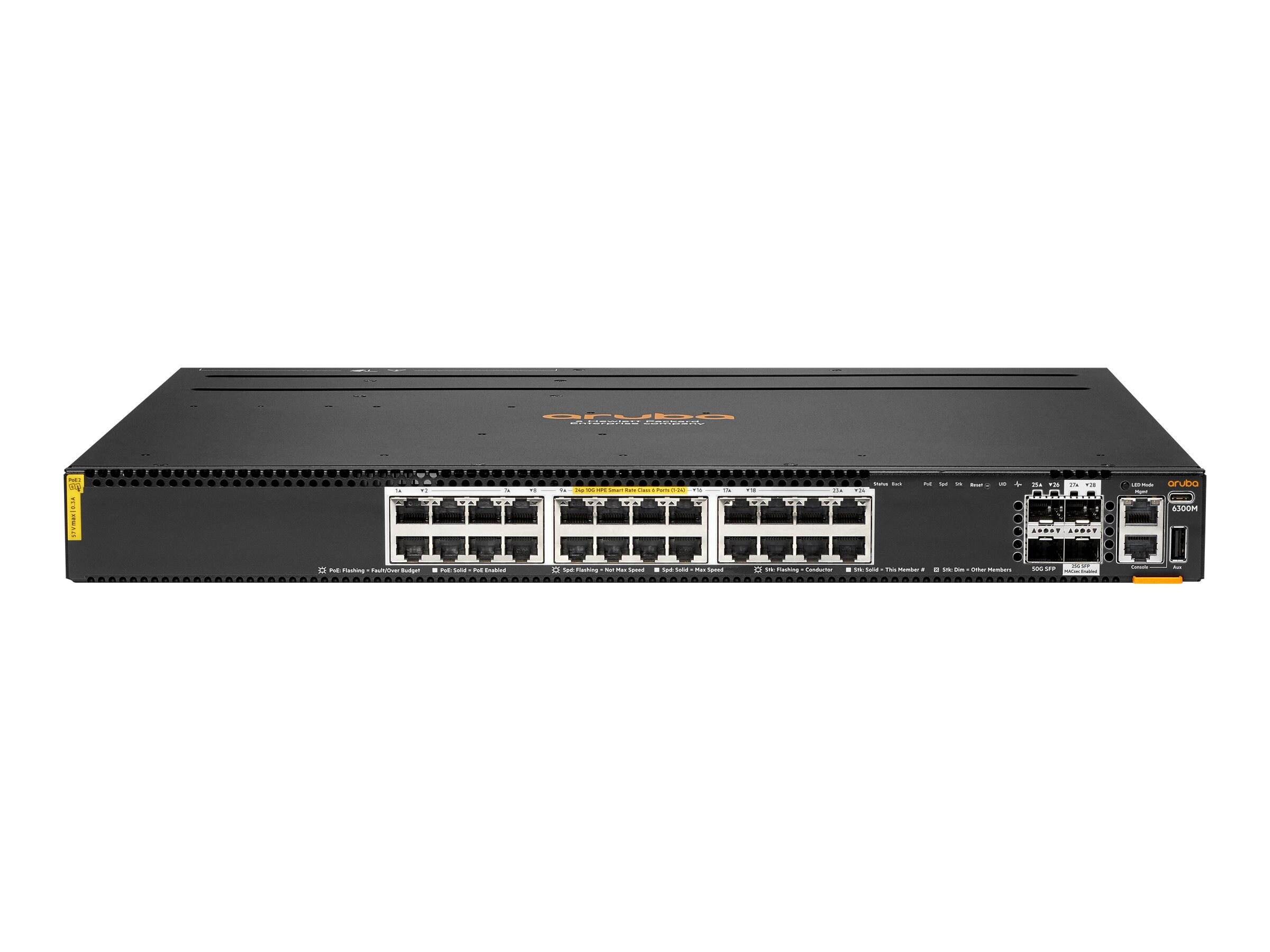 HPE ARUBA 6300M 24SR CL6 POE 2P50G (R8S89A)