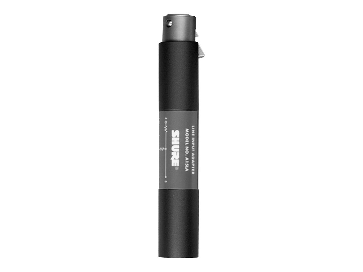 Shure Line Level to Mic Level Attenuator (A15la )