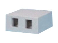 Belden 2-PORT SIDE ENTRY BOX (AX105353-EW)