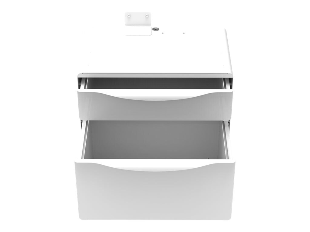 ClearView Cabinet, Dual with one 3 Inch and one 7 inch Drawer, (72-0568 )