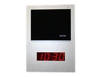Valcom 4-Digit One-Way or Talkback Programmable IP Digital Clock (VIP ...