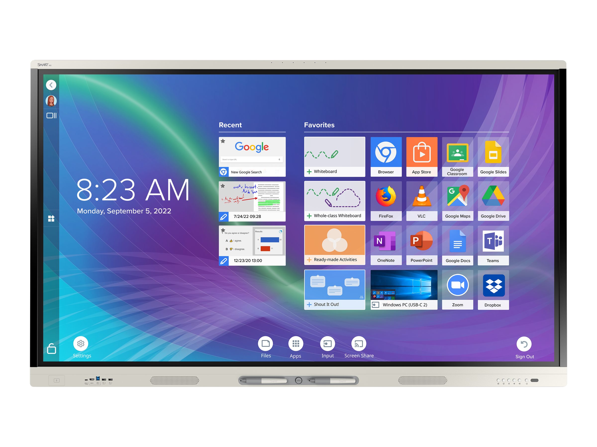 SMART MX075-V4 INTERACTIVE DISPLAY-IQPERP (SBID-MX275-V4)