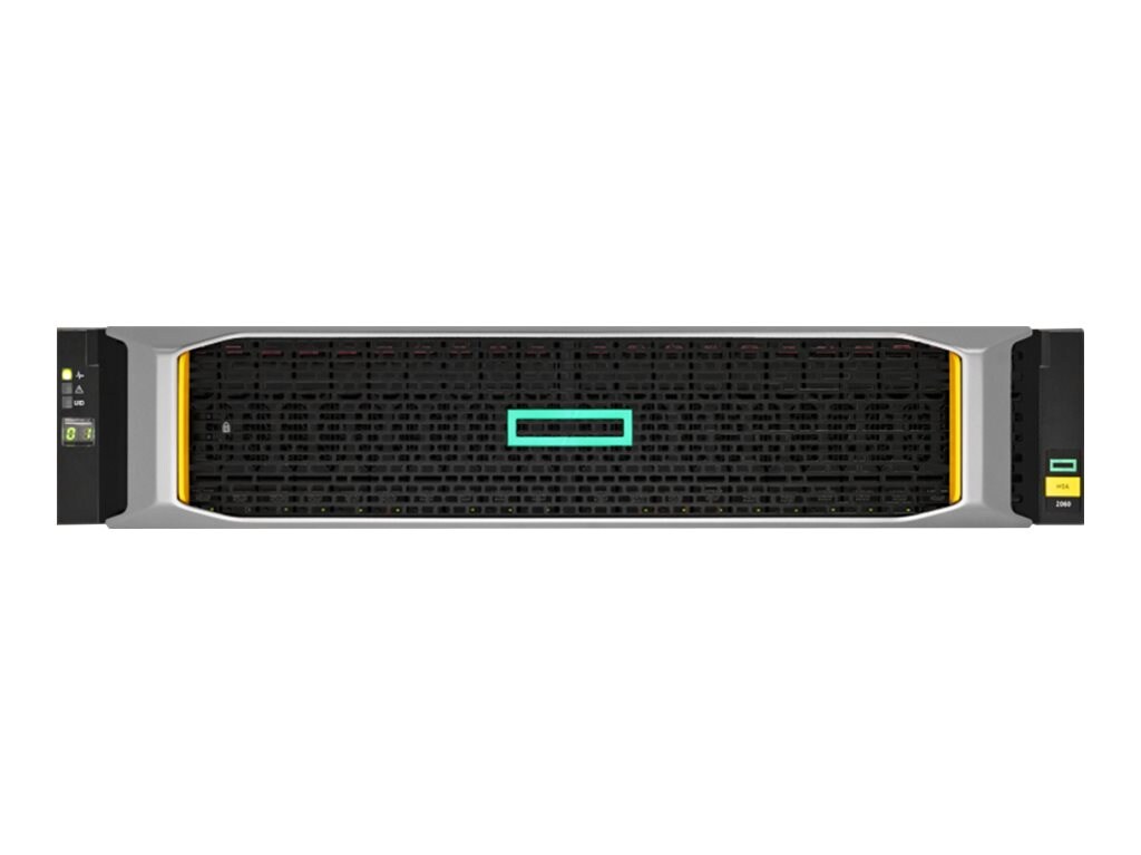 HPE MSA 1060 10GBASE-T iSCSI SFF Storage Chassis w (2) 2-port (R0Q86B)