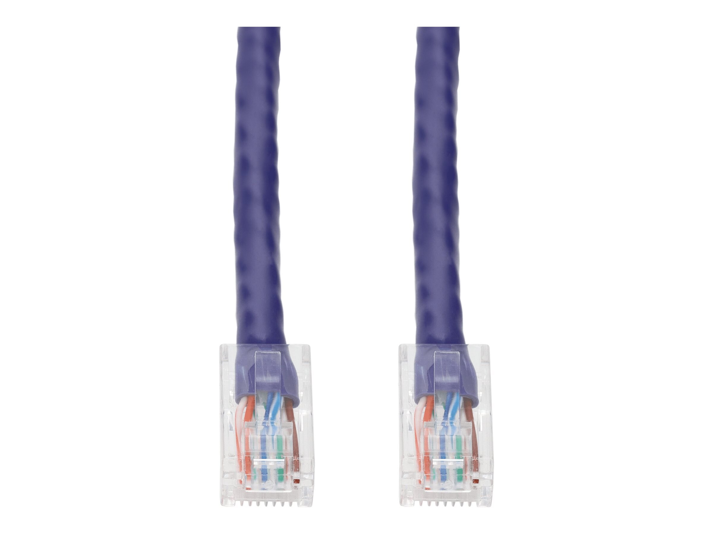 AddOn CAT6 PVC Non-Booted RJ-45 M M Ethernet Cable, Purple, 6ft (ADD ...