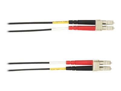 Black Box LC-LC 62.5 125 OM1 Multimode LSZH Fiber Optic Cable, (FOLZH62 ...