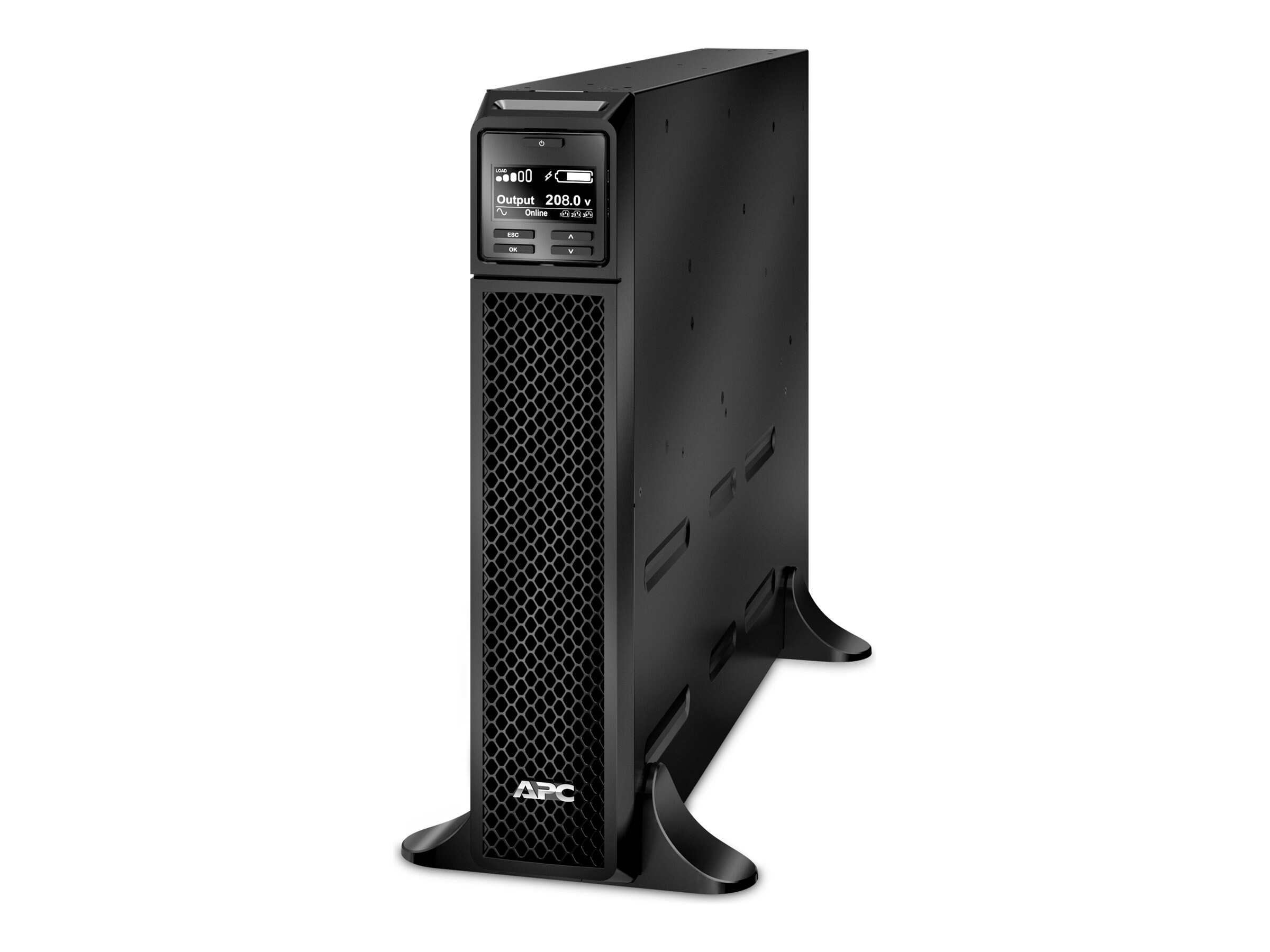 APC Smart-UPS SRT 3000VA 2700W 208V Online UPS L6-20P Input (3) (SRT3000XLT)