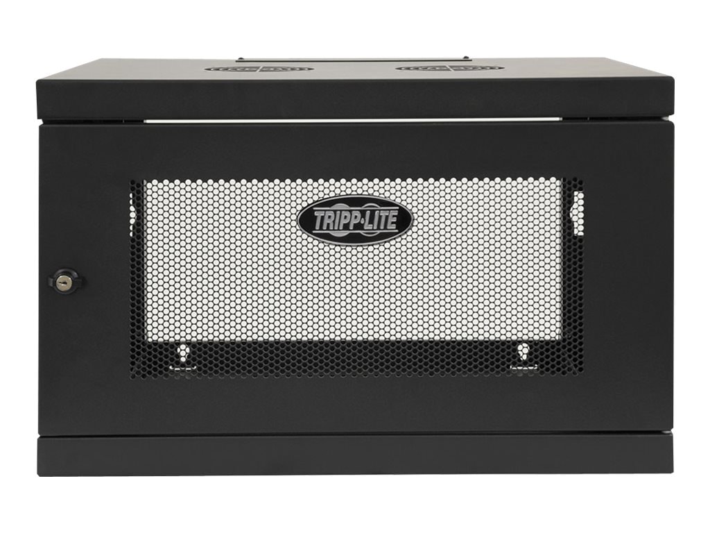 Tripp Lite 6u Wall Mount Rack Enclosure Server Cabinet 16 5 Deep Switch Depth Srw6u | Cabinets ...