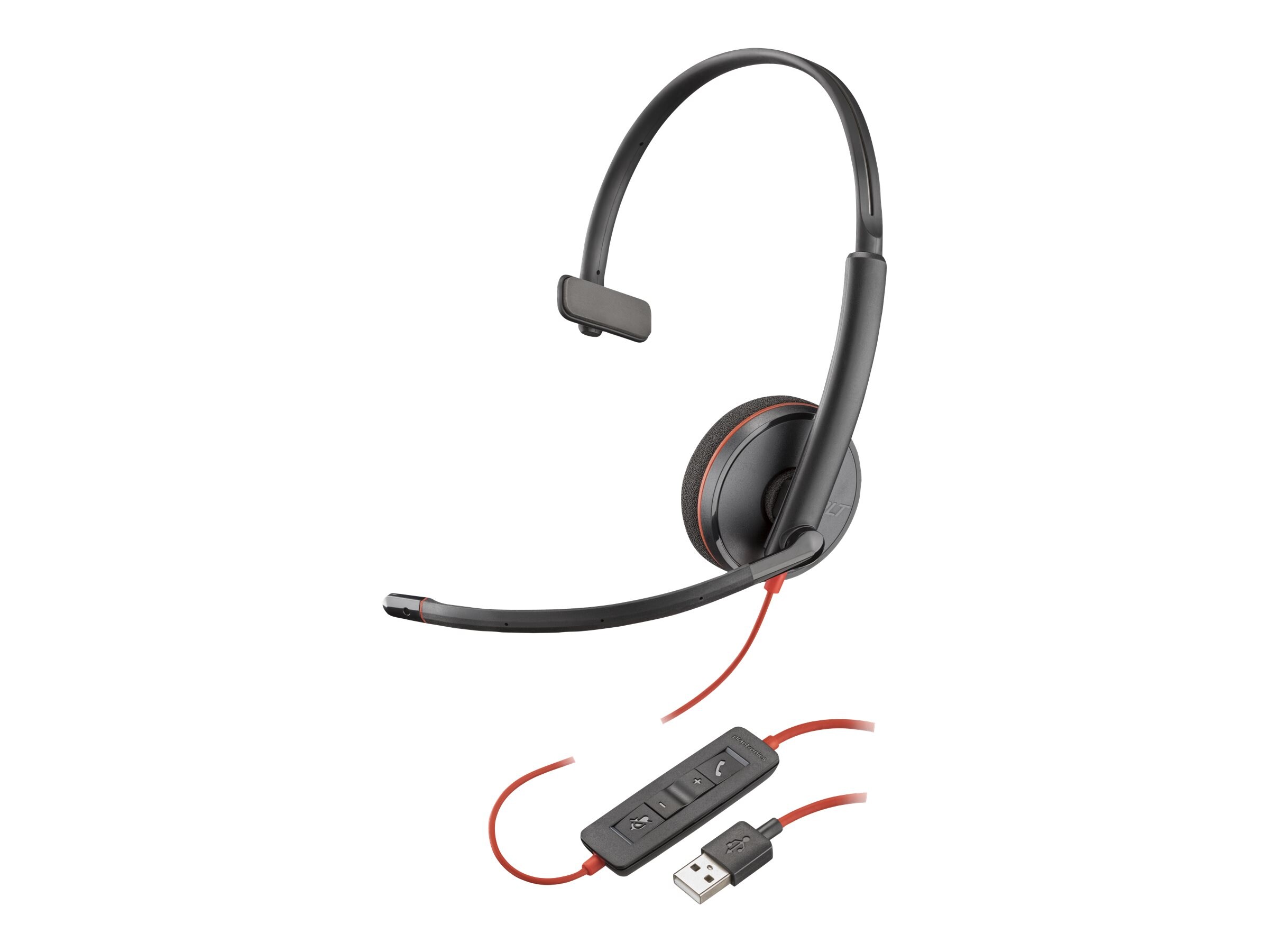 8M3X3A6#ABA - HP Poly BW3210 USB-A Headset (TAA Compliant Bulk ...