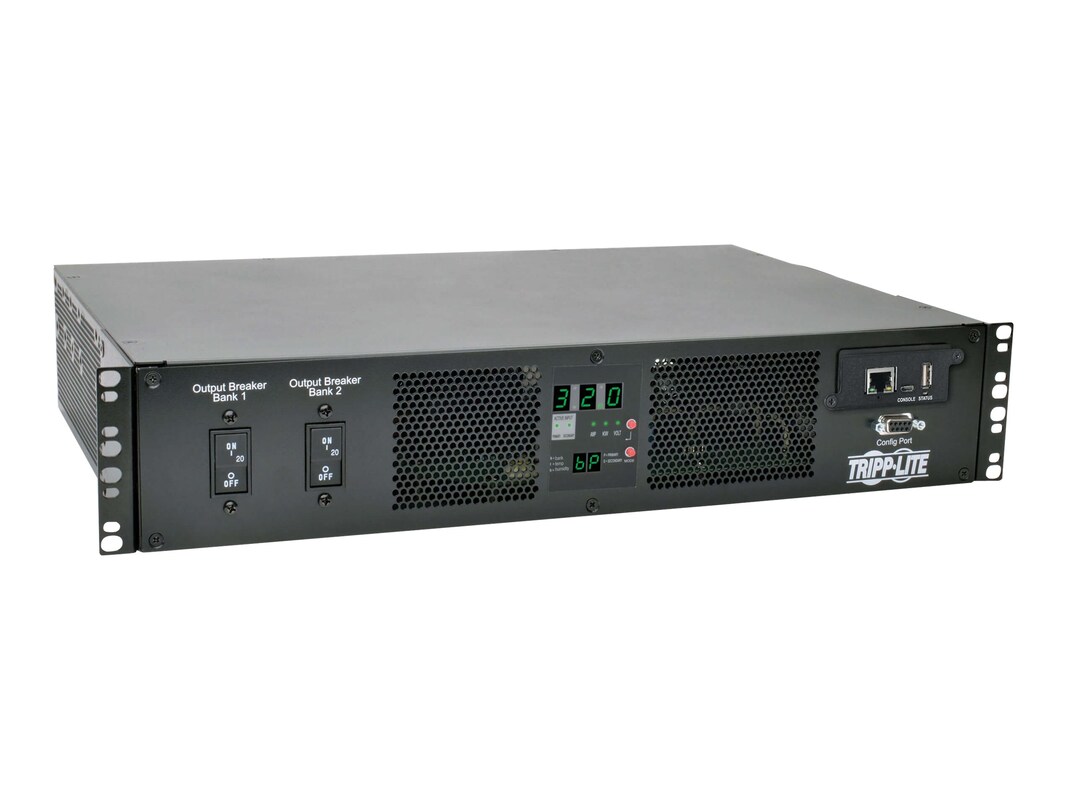 Tripp Lite ATS Switched PDU, 7.4kW 230V 1-Ph, 2U, (2) IEC309 32A ...