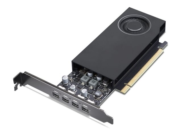 Lenovo NVIDIA RTX A400 PCIe 4.0 x8 Graphics Card, 4GB GDDR6 (4X61Q73040 )