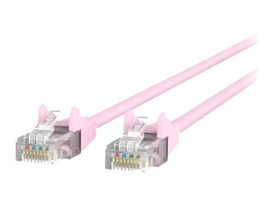 Belkin Cat5e Patch Cable, Pink, Snagless, 7ft (A3L791-07-PNK-S)