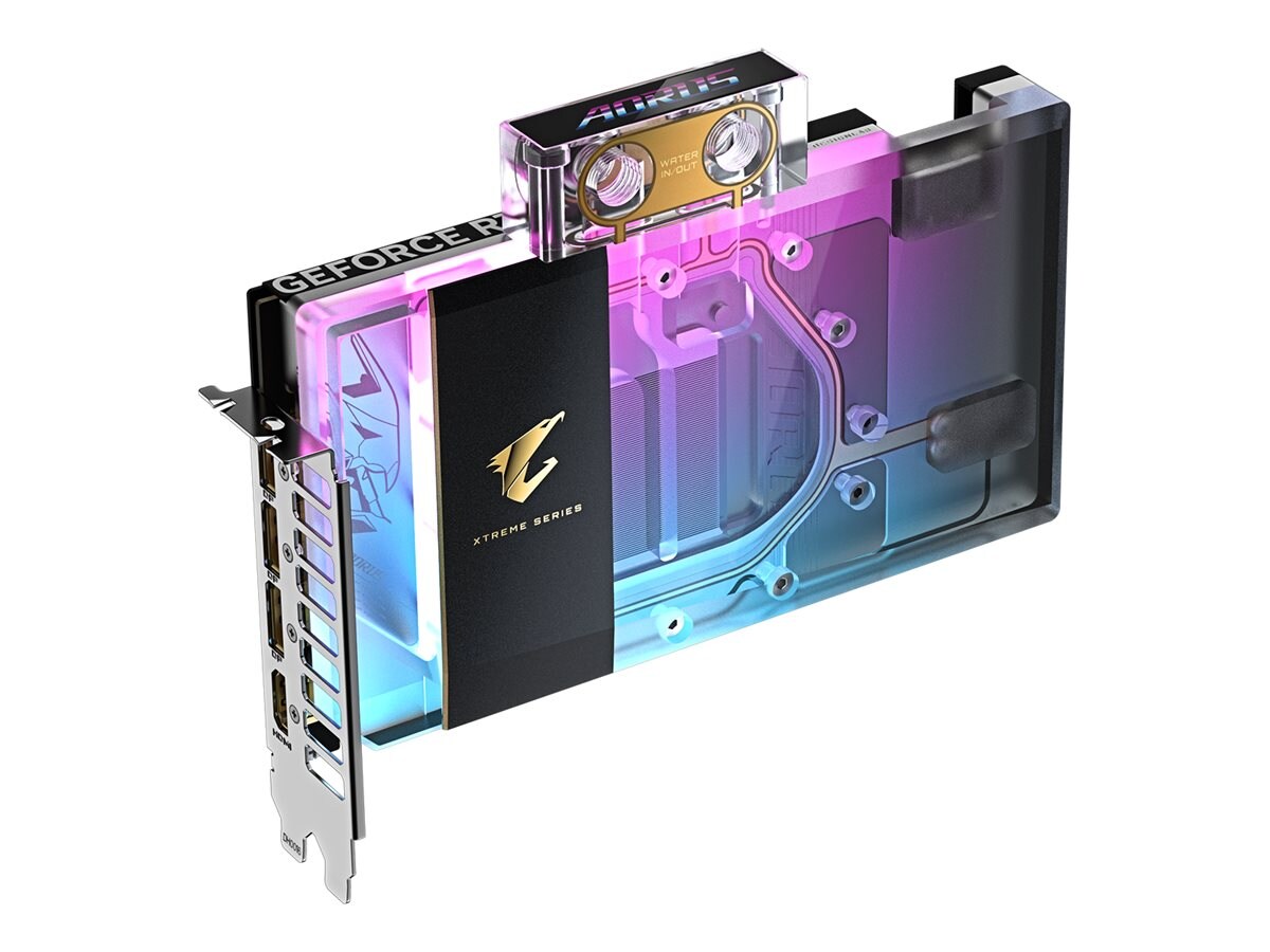 Gigabyte Tech AORUS GeForce RTX 5080 XTREME WATERFORCE WB PCIe (GV ...