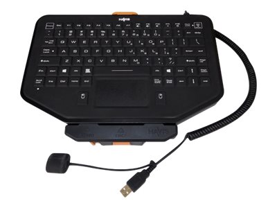 Havis Rugged Keyboard with Integrated Touchpad and Keyboard (PKG-KB-208)
