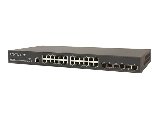 Buy Lantronix MANAGED SWITCH, 20-PORT GIGABI at Connection Public ...
