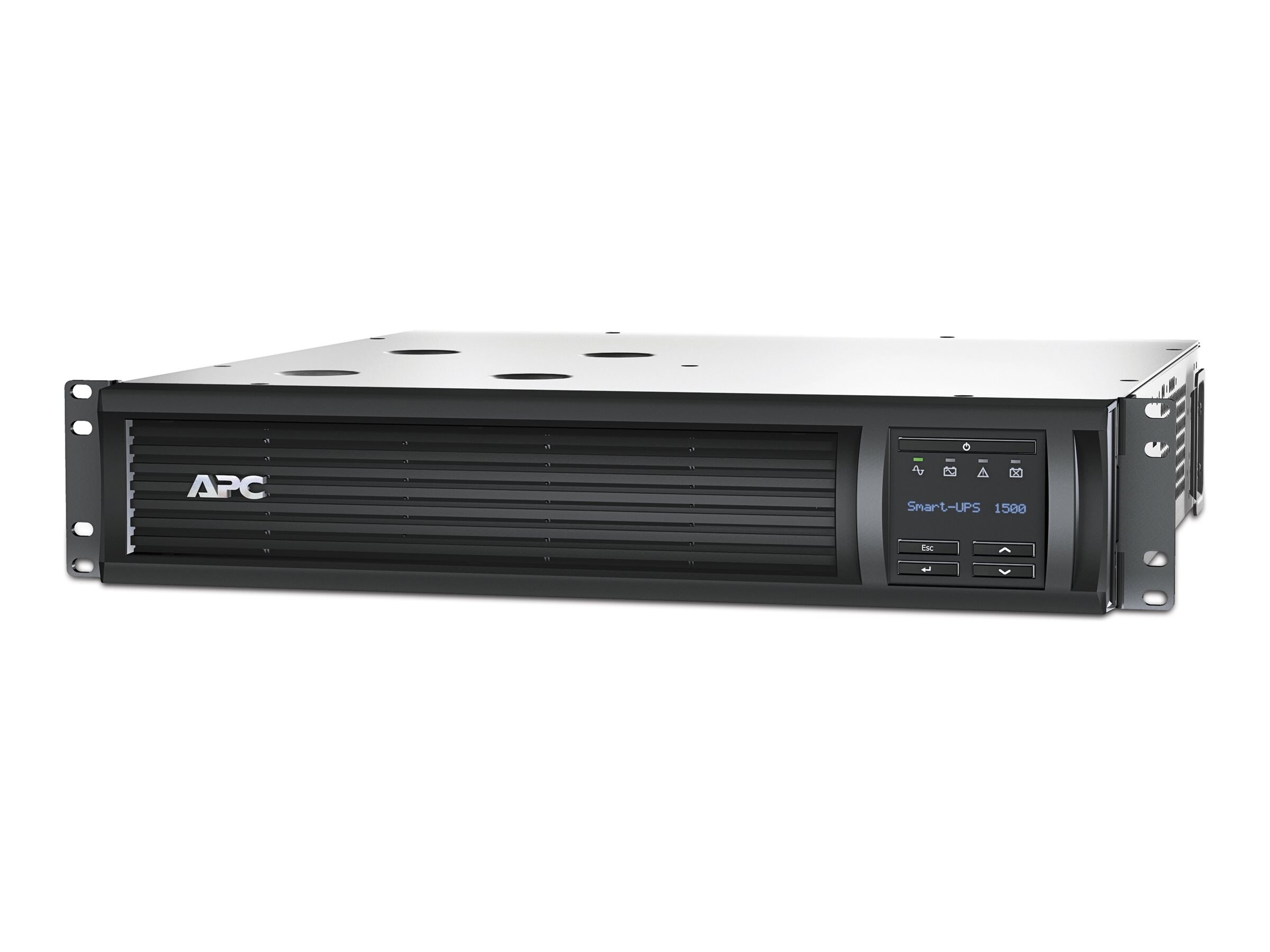 APC Smart-UPS 1500VA LCD RM 2U 120V w Smartconnect (SMT1500RM2UC)