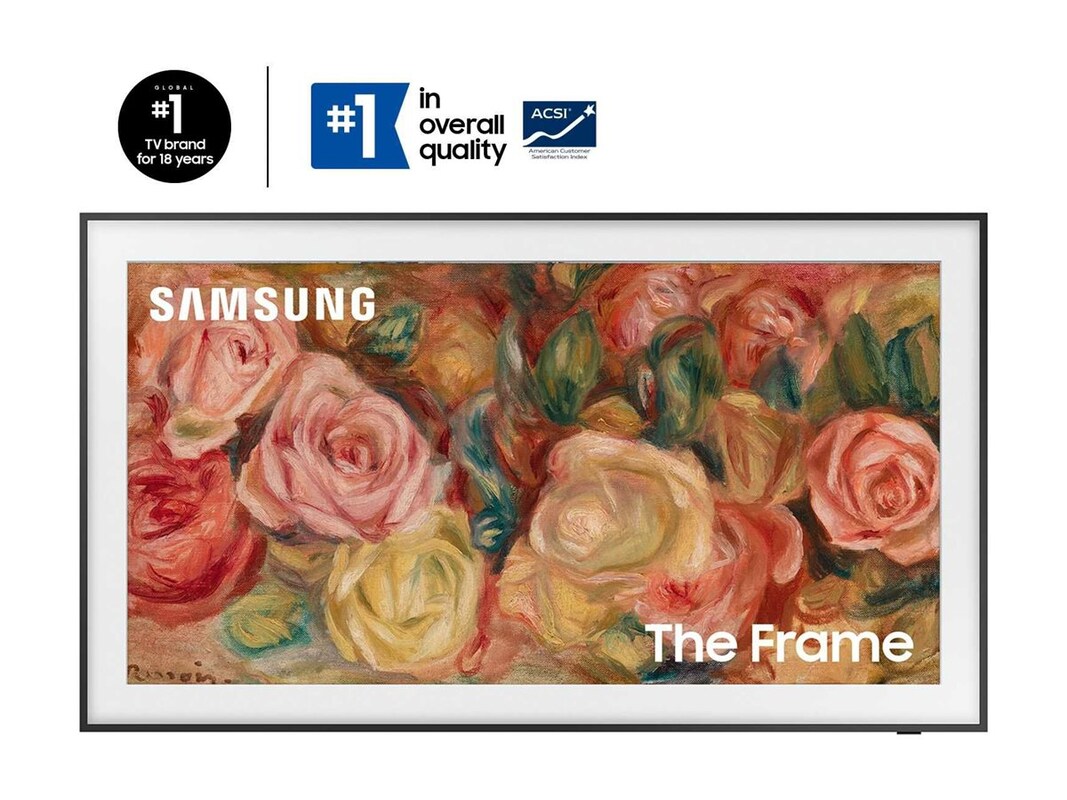 Samsung 74.5" The Frame LS03D 4K QLED TV (QN75LS03DAFXZA)