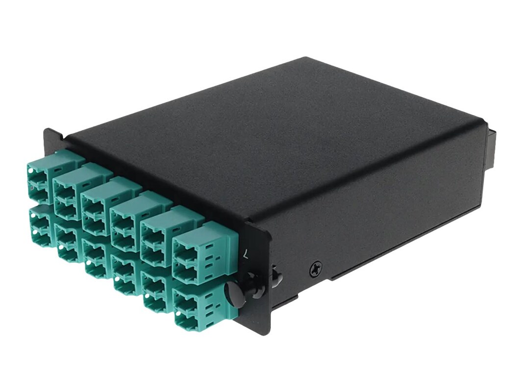 AddOn 4-Bay Patch Panel Cassette w 3xMPO In, 12xLC Duplex Out, (ADD ...