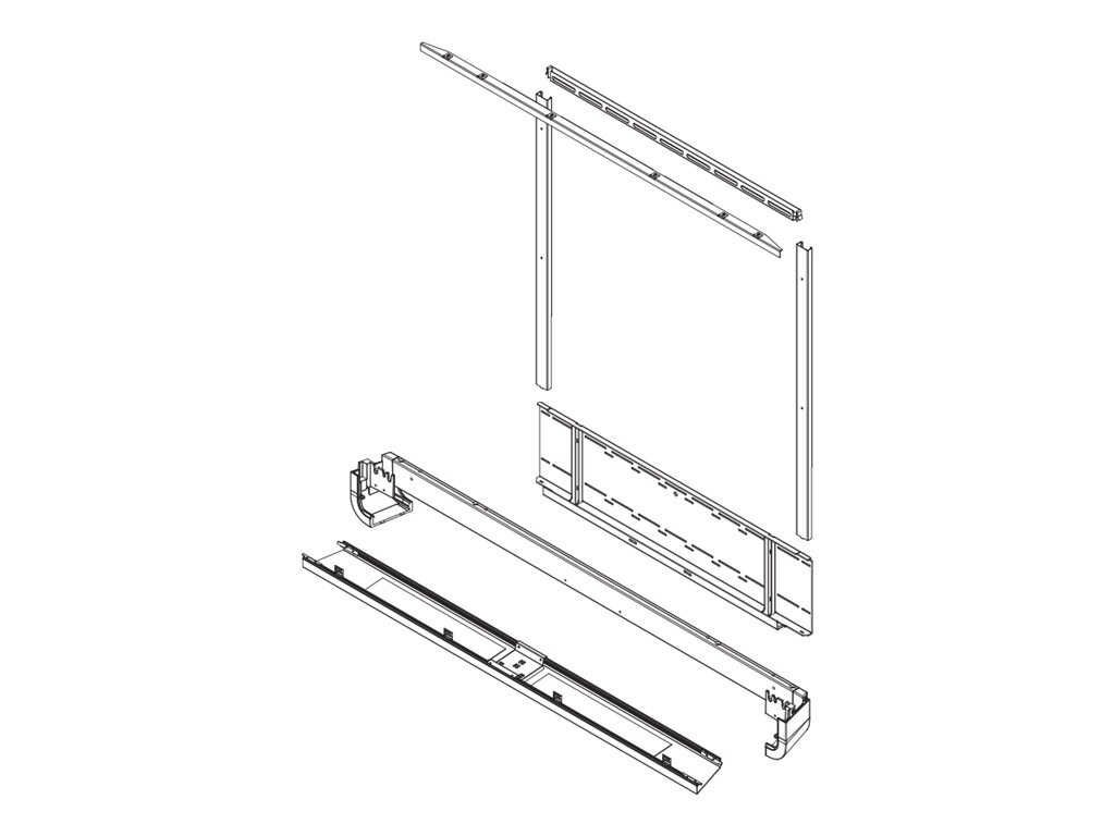 Cisco MX800 Single Wallmount Lower Grill (CTS-MX800-SWM-LGR=)