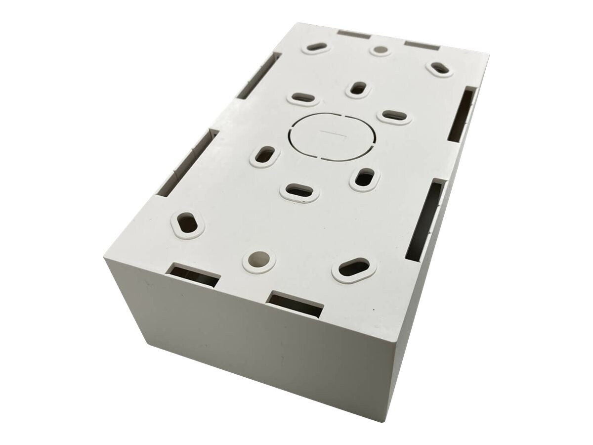 Tripp Lite Double-Gang Surface Mounting Box, UK Style, 86 x 147 (N042U-MB2)