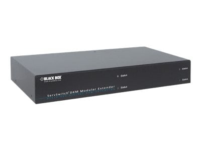Black Box DKM FX Extender Modular Housing, 4-Slot Chassis with ...