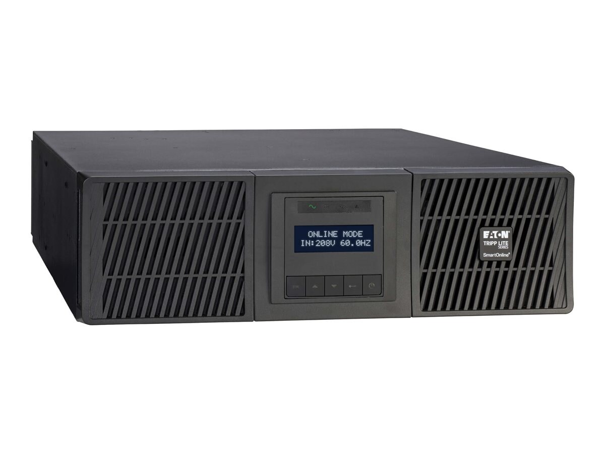 Tripp Lite 3U Rack Tower SmartOnline 6000VA 5400W 208V Online (SU6000RTMB)