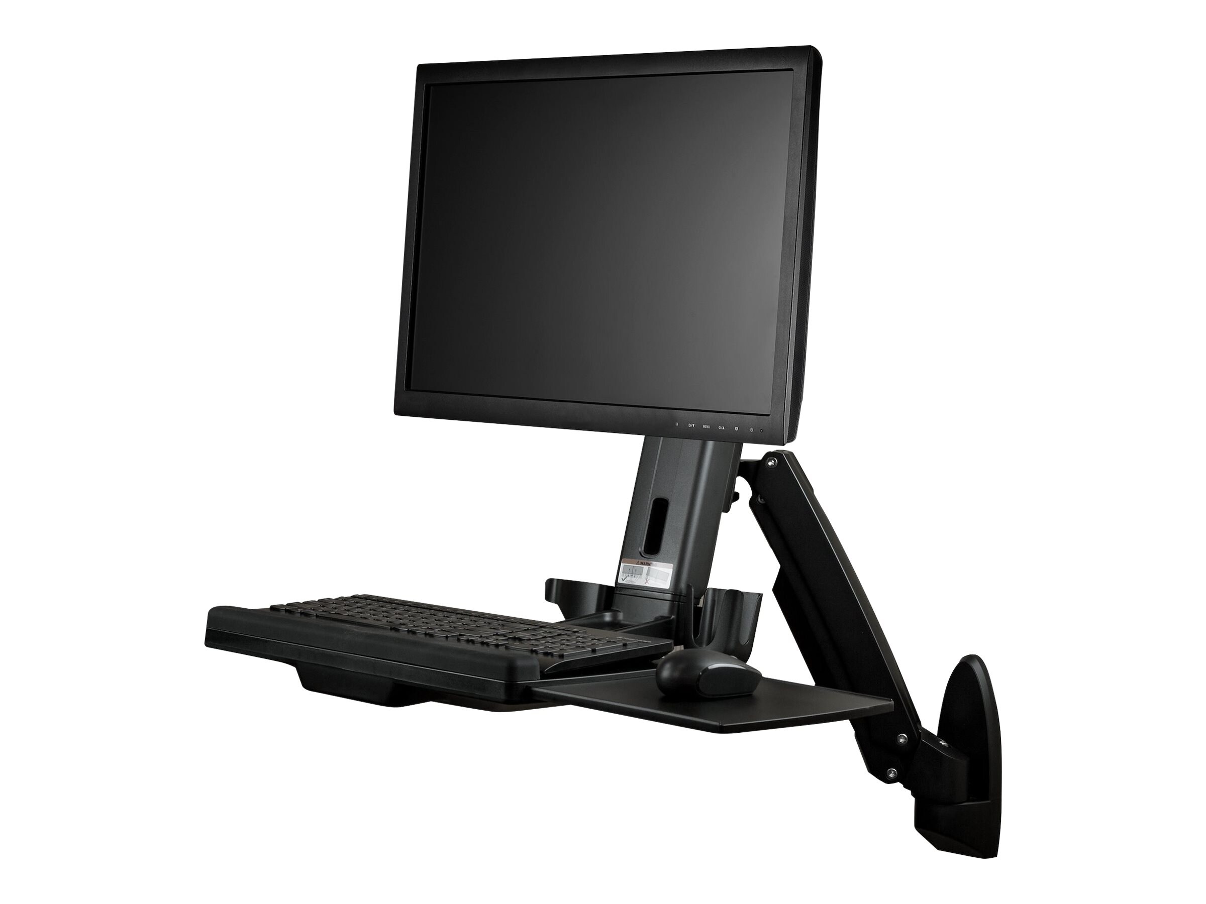 StarTech.com Height Adjustable Wall Mount Workstation Full (WALLSTS1)