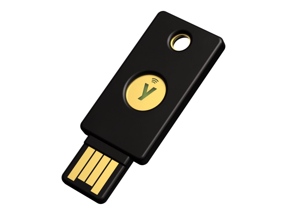 Yubico SECURITY KEY BY YUBICO NFC PERP USBA PORTS STANDARD TRAY ...