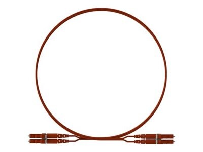 Panduit 2-Fiber Key NonKey B-Red LC OM4+ Duplex Opti-Core Plenum ...