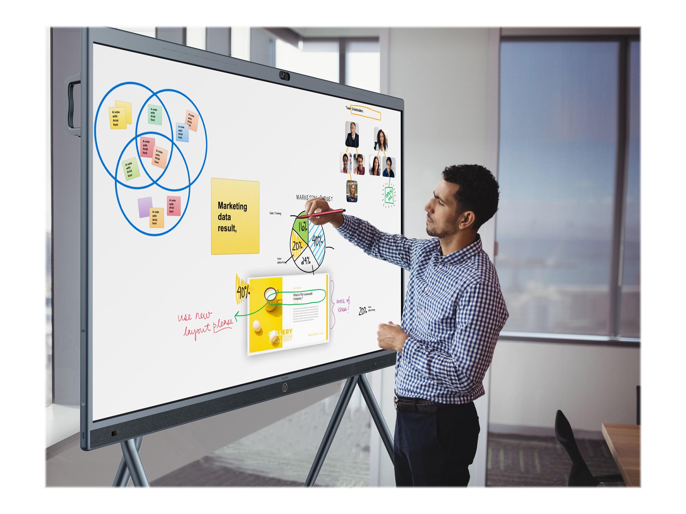 Buy Yealink 86" MeetingBoard All-in-one Collaboration Display for at ...