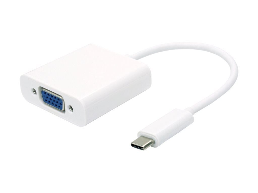 4Xem USB-C to VGA M F Adapter, White, TAA (4XUSBCVGATAA )