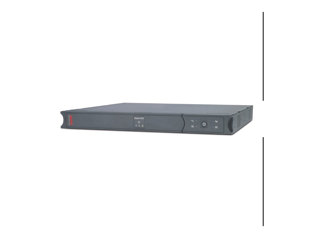 APC Smart-UPS SC 450VA Int'l 230V 1U Rackmount Tower UPS (SC450RMI1U)