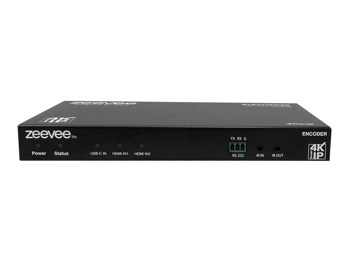 ZeeVee ZyPerUHD60, 3x1 Switching Enco (ZUHD60-2E )