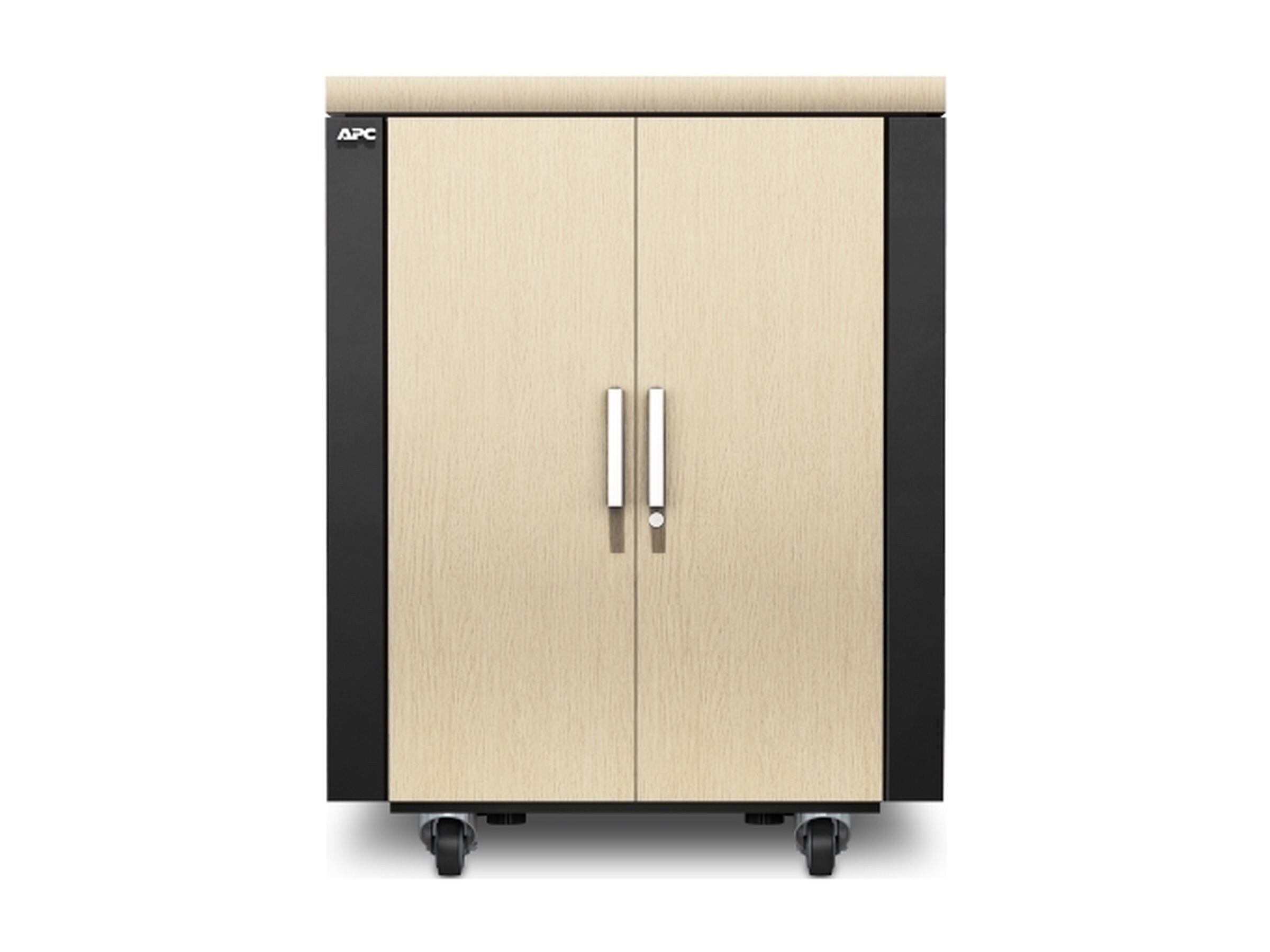 APC NetShelter CX 18U Secure Soundproof Server Room Box Rack (AR4018A)
