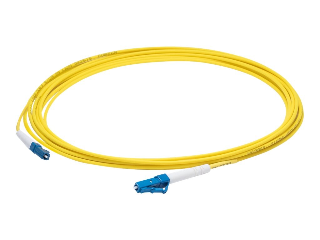 AddOn LC-LC 9 125 OS1 Singlemode Simplex Fiber Cable, Yellow, (ADD-LC ...