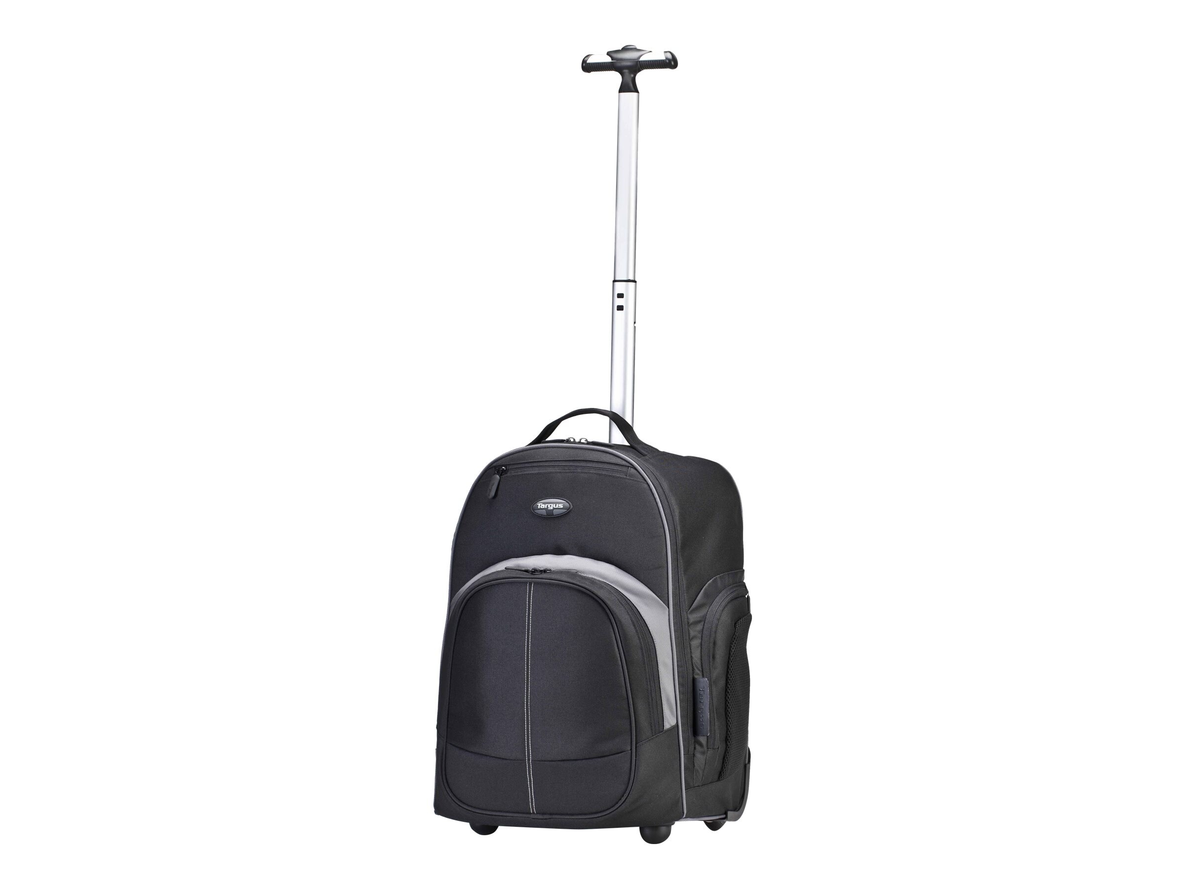 Targus Compact Rolling Backpack, Black (TSB750US)