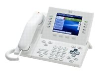 Refurb. Cisco Unified IP Phone 8961, Thick Handset, White (CP-8961-W-K9-RF)