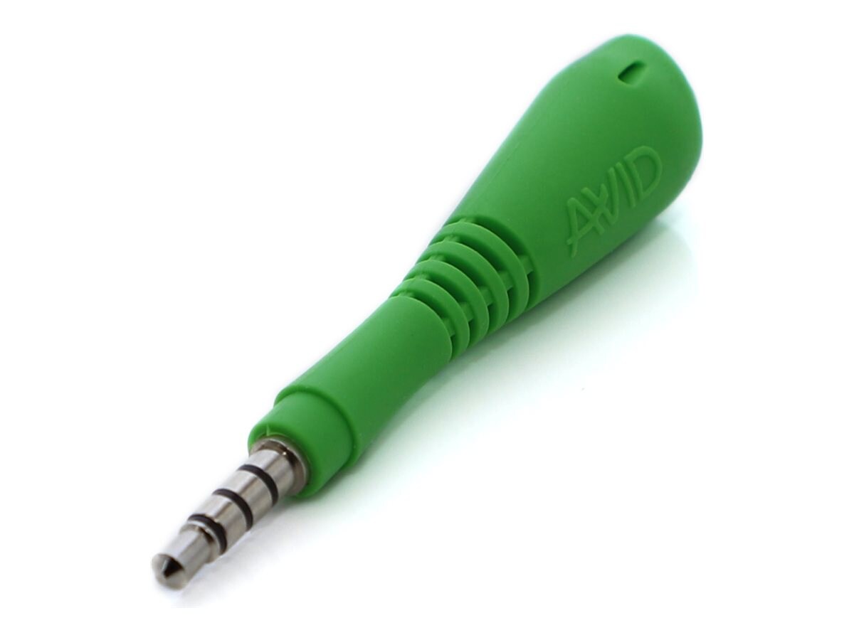 Avid Fishbone Flexible TRRS Adapter w 3.5mm Pin & Jack (5ADP-FISHBO-NE)