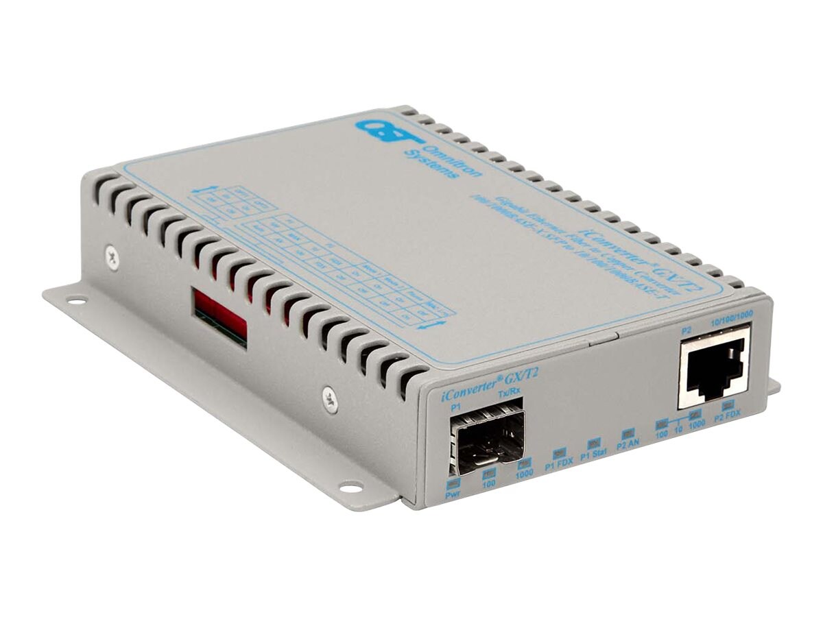 Omnitron ICONVERTER 10 100 1000 GIGABIT (8539N-0-D)