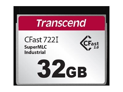 Transcend 32GB CFX722I SLC Mode CFast 2.0 Card (TS32GCFX722I)