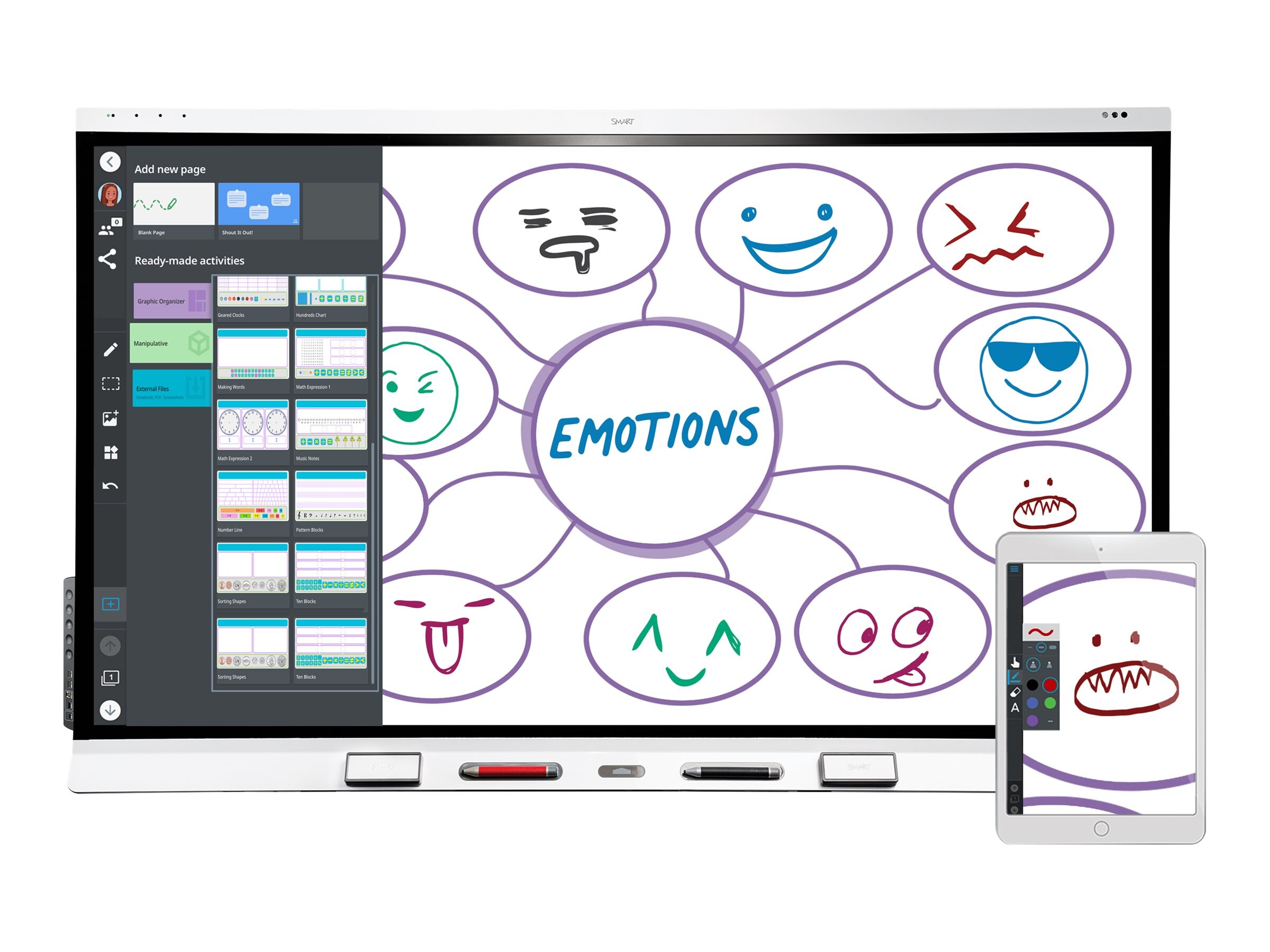 Blank Notebook Paper For Smartboard