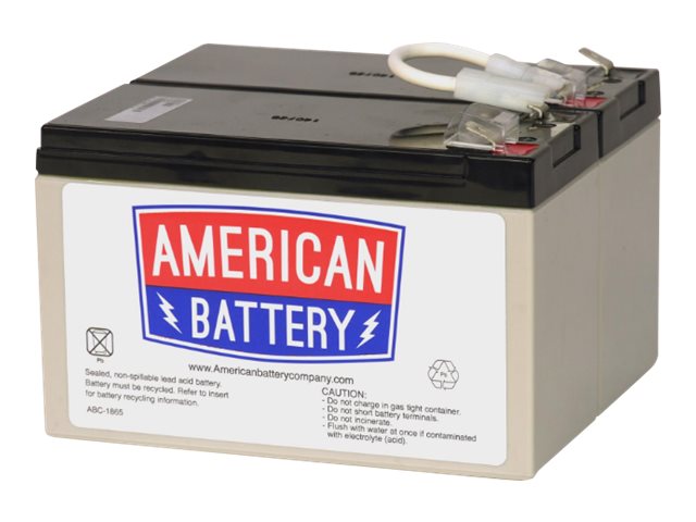 Buy American Battery Replacement Battery Cartridge APCRBC109 for APC at ...