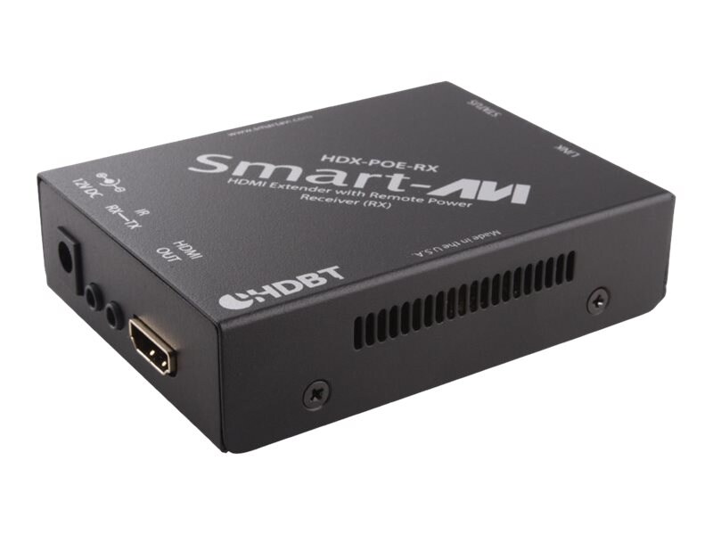 SmartAVI HDMI, SINGLE-HEAD, & IR OVER C (HDX-POE-RX-S)