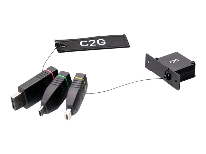 C2G Retractable Table Box Mount 4K HDMI Adapter Ring, Color (29880)