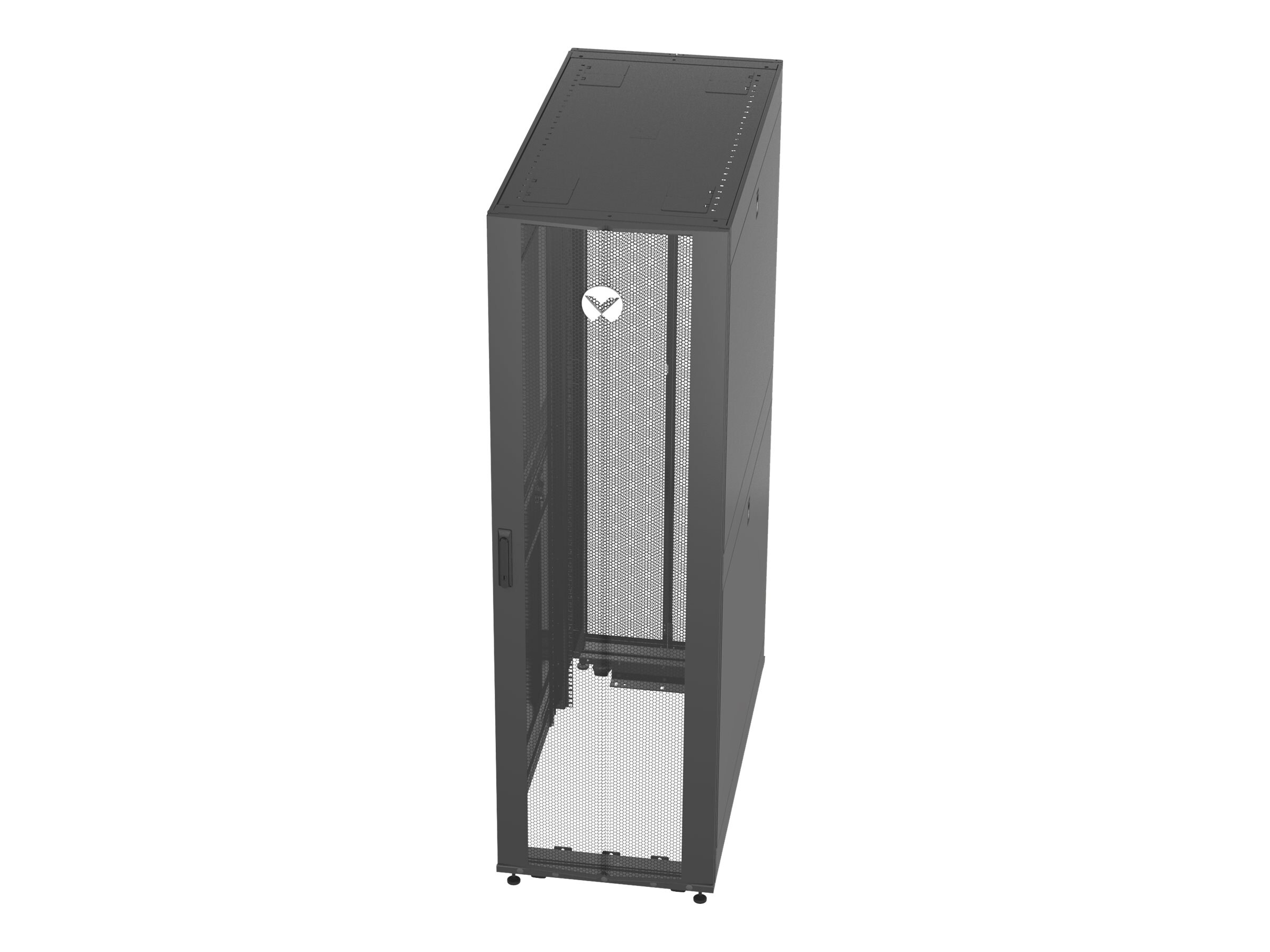 Vertiv 42U Server Rack 600mm x 1200mm with Sides, Black (VR3300)